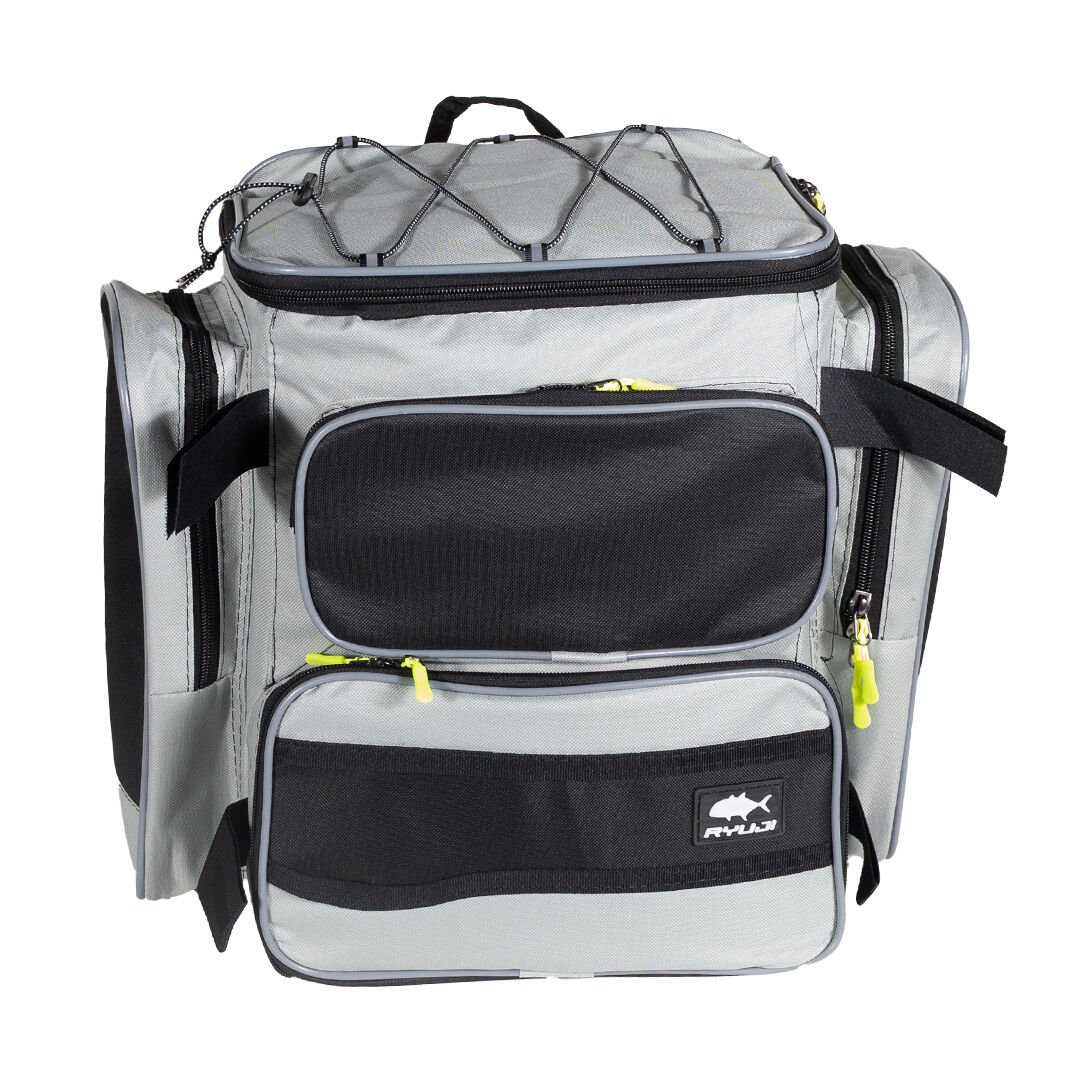 RYUJI PRO FISHER SPIN ÇANTASI GRİ-SİYAH (45*40*20CM)