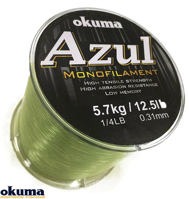 Okuma Azul 26mm Light Green 1800mt