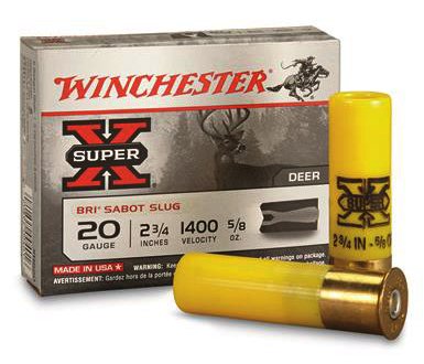 WINCHESTER BRI Sabot Slug 20 Kalibre Tek Kurşun